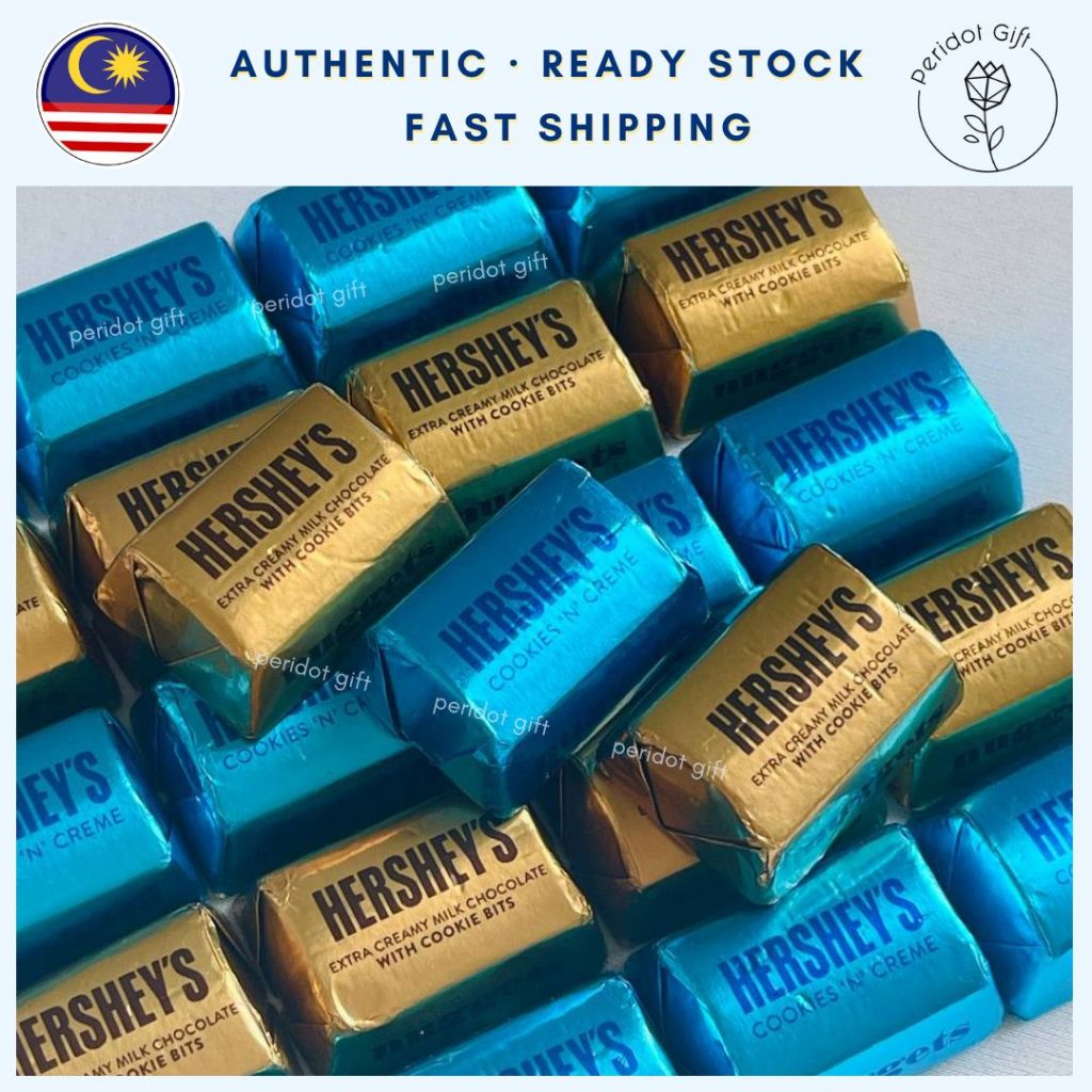 Hershey's Kisses & Nuggets 250g - Mix Flavours Bulk Chocolate Pack ...