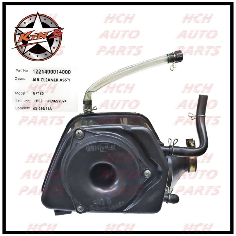 AIR FILTER BOX - KTN/ KTNS - GP 125/ GP 250/ CLASSIS/ CAFE RACER (100% ...