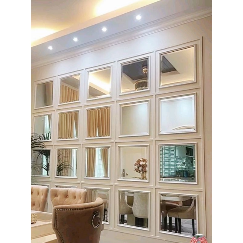 Grandmirror Set / Wainscoting For SSL/Wall Mirror/ Wall decor | Shopee ...