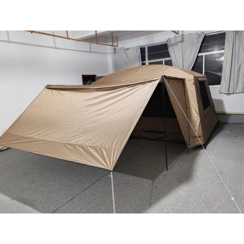 KHEMAH UNTA 2024 5-8PERSON DOUBLE LAYER MANUAL TENT | Shopee Malaysia