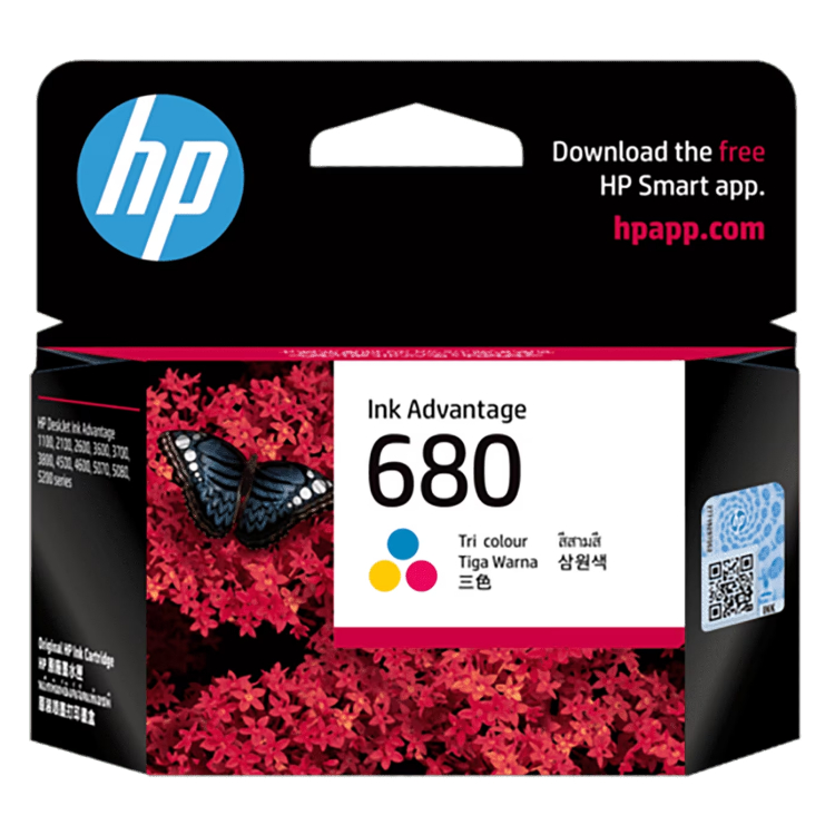 HP 680 Tri-color Original Ink Advantage Cartridge | Shopee Malaysia