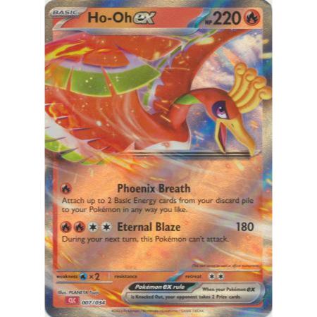 Pokemon tcg Ho-Oh ex - 007/034 - CLC Pokemon Trading Card Game Classic ...