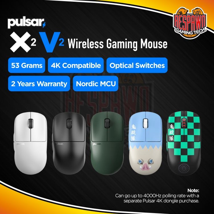 Pulsar X2 V2 Wireless Gaming Mouse | Shopee Malaysia