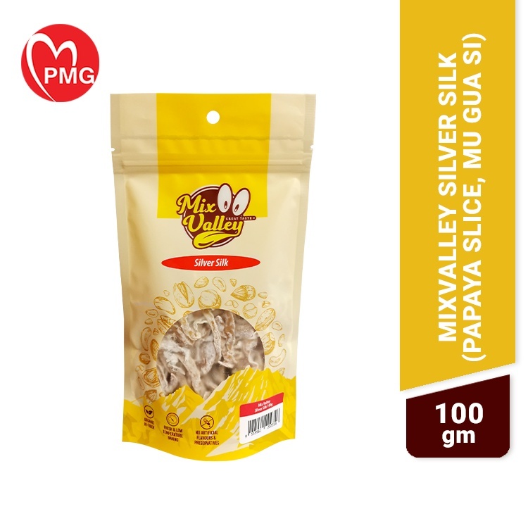 [MIXVALLEY] Silver Silk 100gm Pack - (Papaya Slice, Mu Gua Si) | Shopee ...