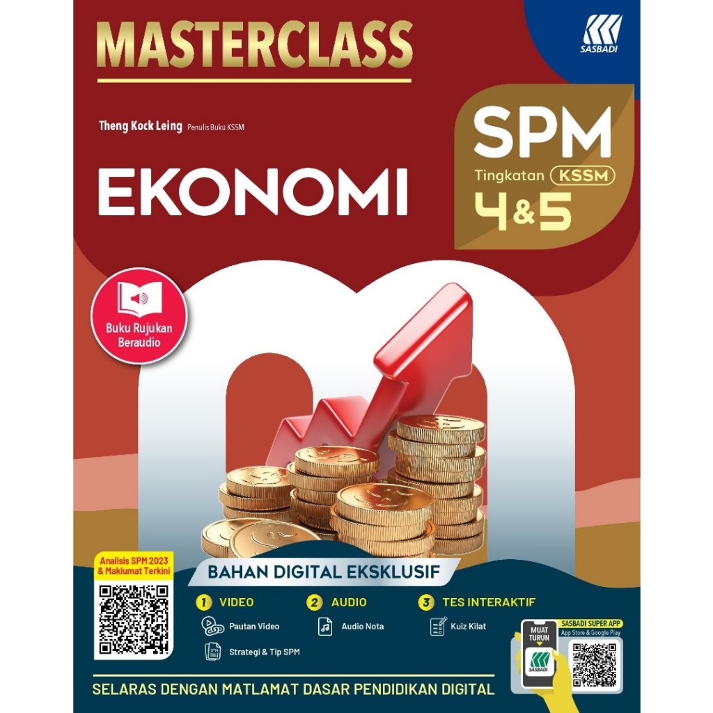 [tny] Sasbadi Masterclass Spm 【2024】tingkatan 4 And 5 Kssm Nota Master