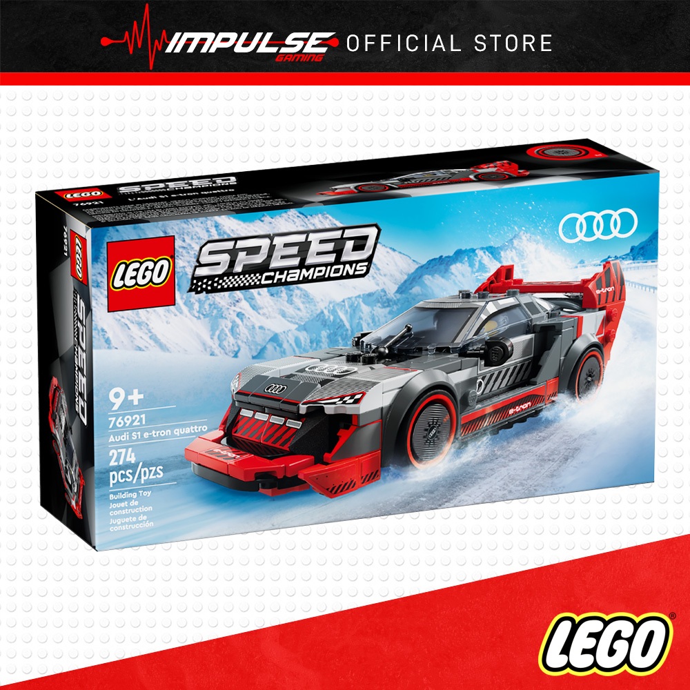 LEGO 76921 Speed Champions Audi S1 e-tron quattro Race Car | Shopee ...