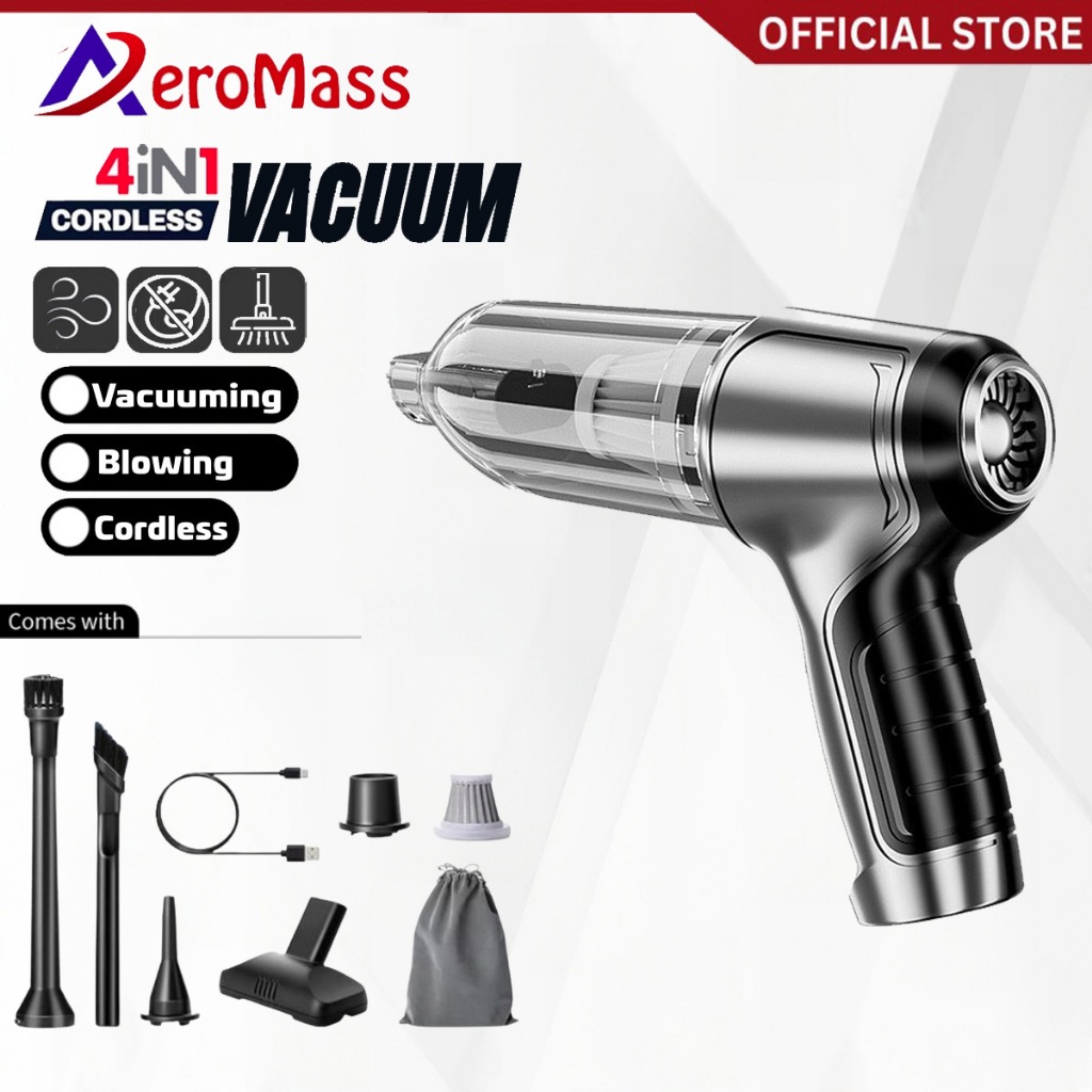 Aeromass Wireless Vacuum 4In1 Vacuum Cleaner Cordless Vacuum Cleaner ...