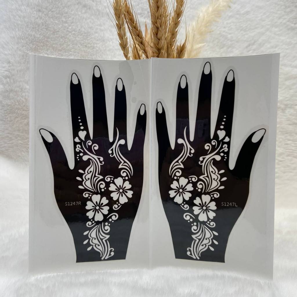 STIKER INAI TEKAP SEPASANG KIRI KANAN CORAK BARU 2024 STIKER INAI ...