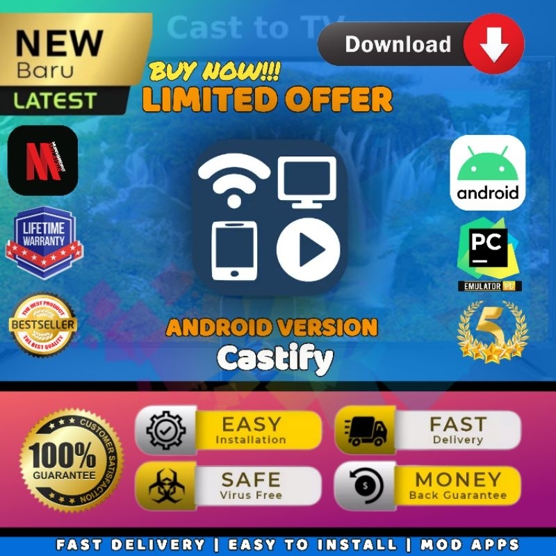 🔥Castify🔥Latest Update | Android Phone | Tablet | PC Windows Emulator ...