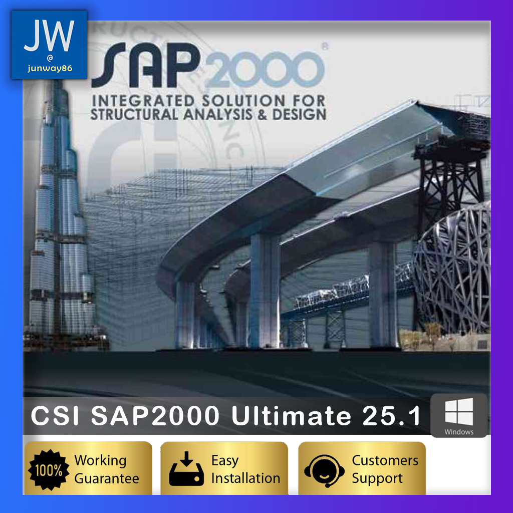 CSI SAP2000 Ultimate 25.1 (December 2023) x64 with Tutorial ...