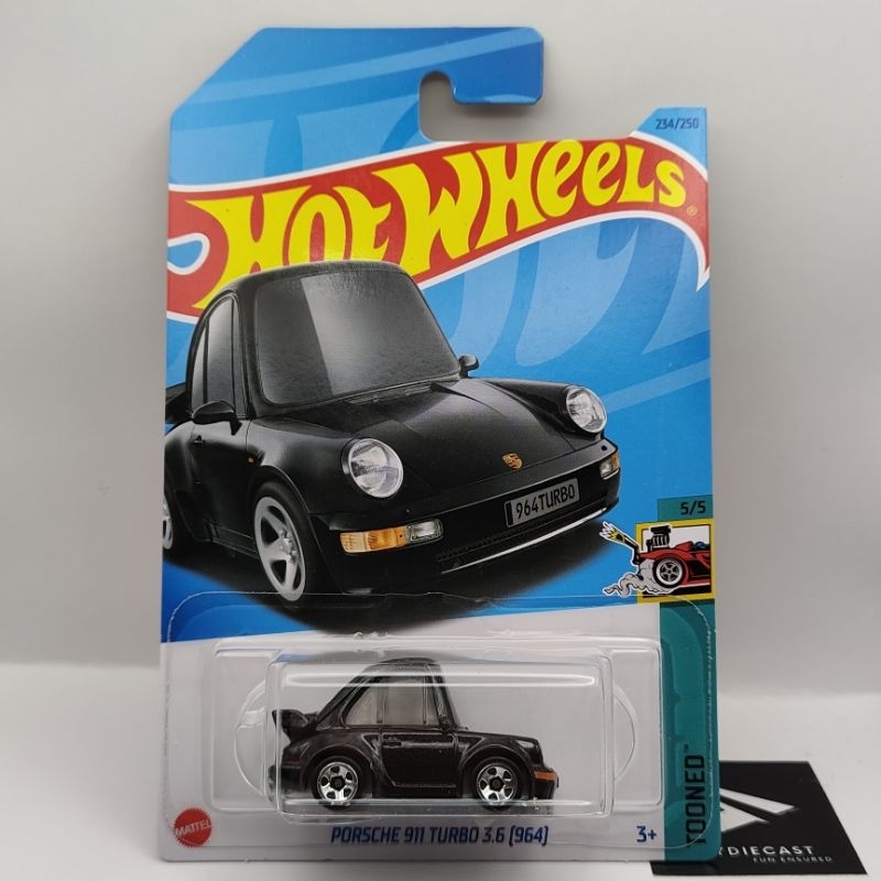 HotWheels Tooned Porsche 911 Turbo 3.6 (964) Black/Purple | Shopee Malaysia