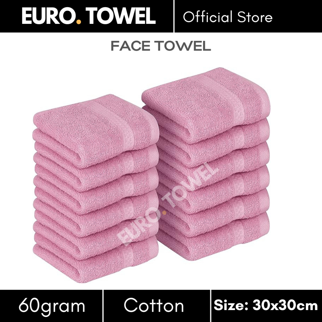 Hotel Face Towel 30x30cm Cotton Tuala Muka (sesuai sebagai wedding ...