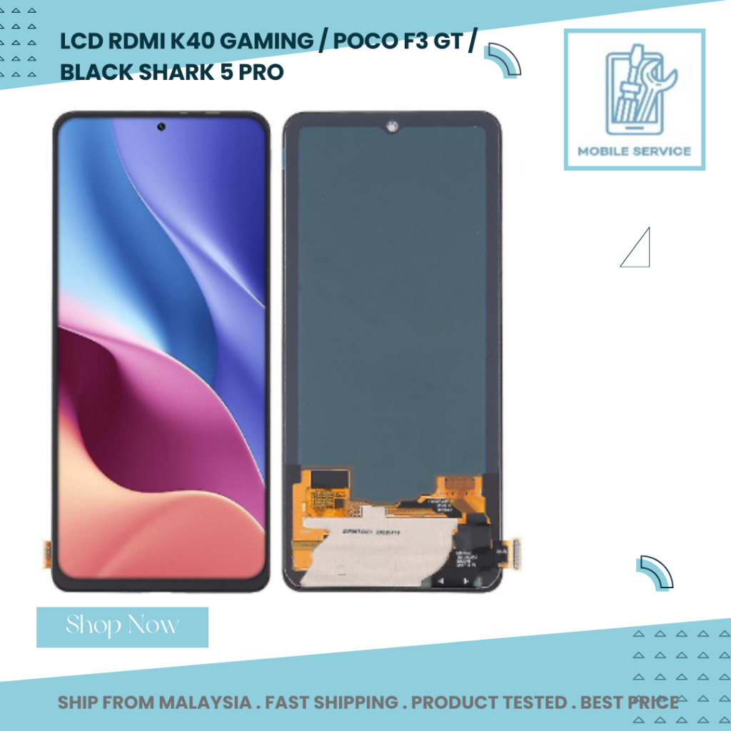 LCD REDMI K40 Gaming / Poco F3 GT / Black Shark 5 Pro Display Touch ...