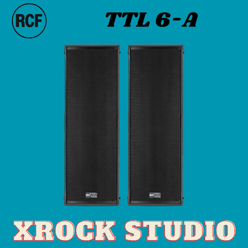 RCF TTL 6-A Three Way Active Line Array Module - Each / Pair ( TTL 6 A ...