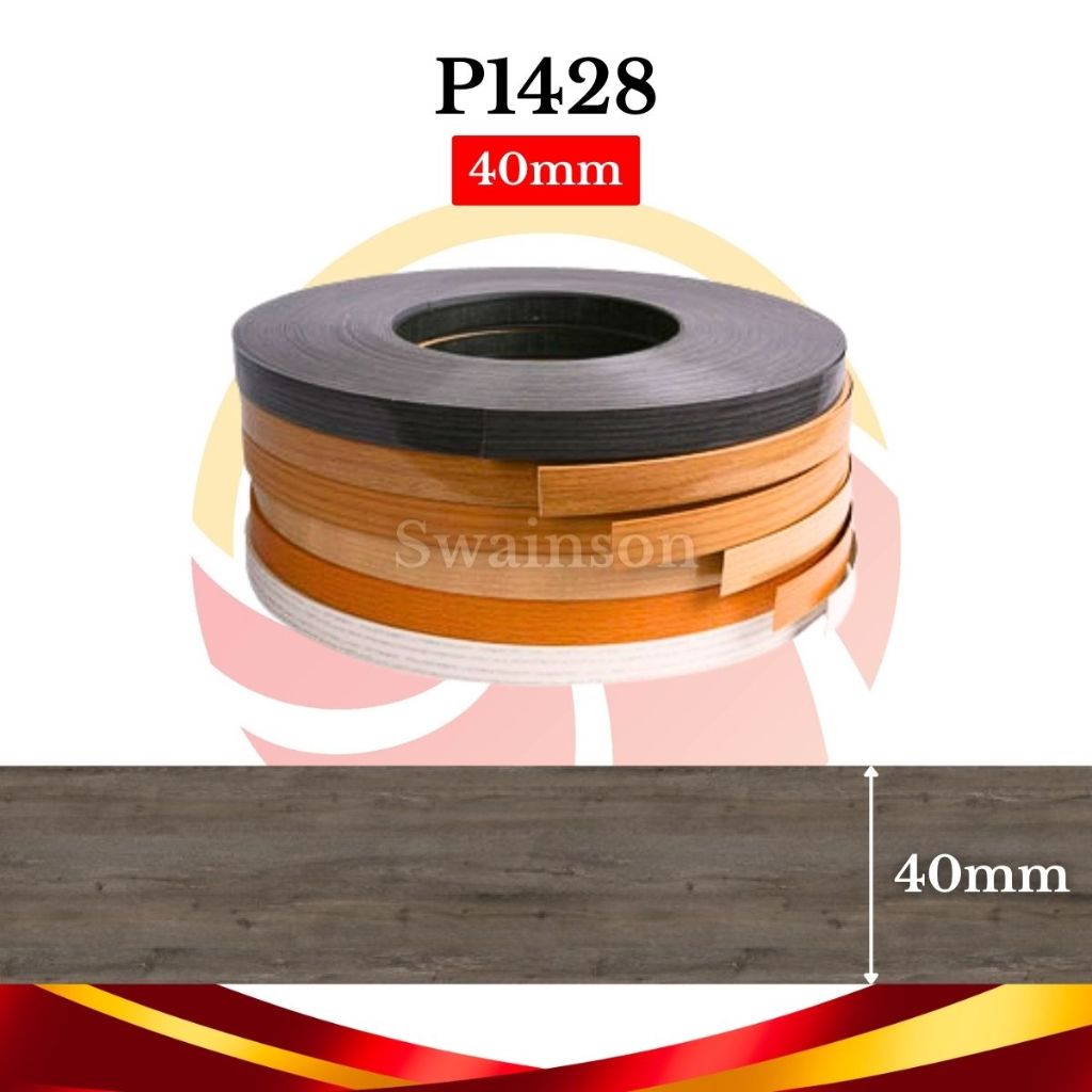 ABS Edging for Wood Panel Black/White/Wood Grains 20mm-40mm x 1.0mm x ...