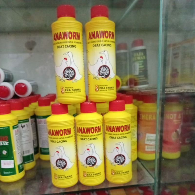 (5botol)ubat cacing anaworm untuk hewan 200ml/botol | Shopee Malaysia