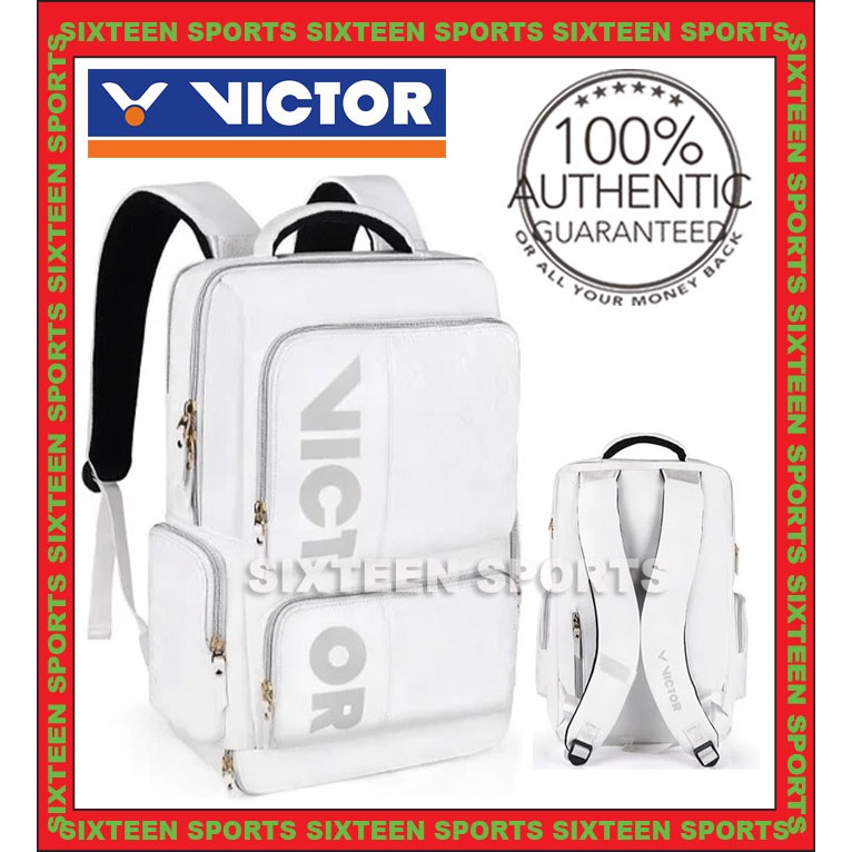 VICTOR Backpack BR5013 (All White) | Shopee Malaysia