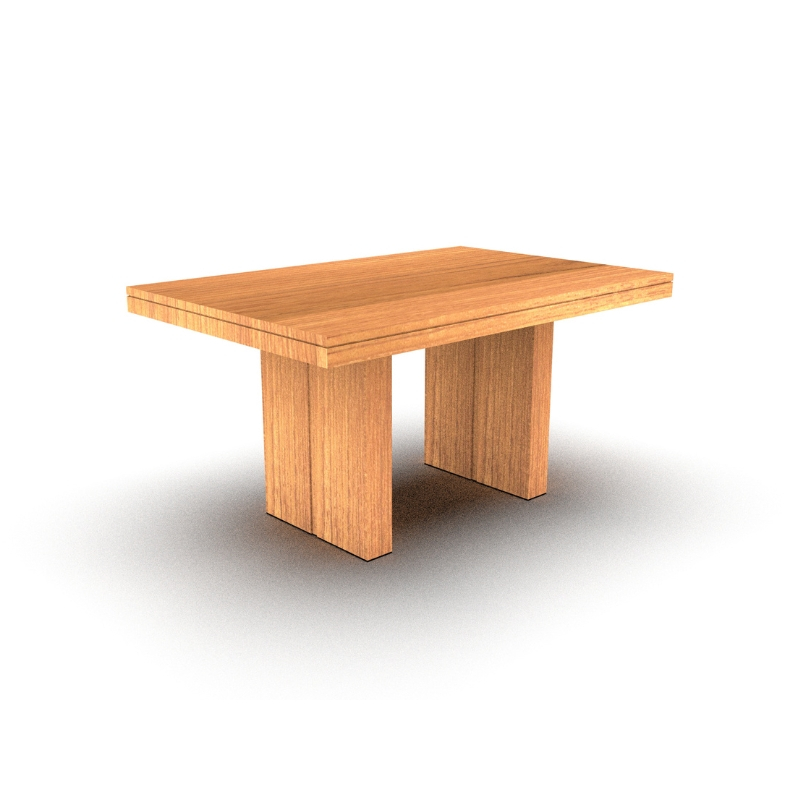 KOBE TEAK DINING TABLE L150 | Shopee Malaysia