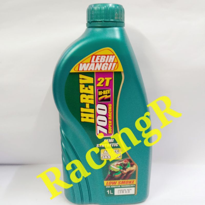 HI-REV HI REV MOTORCYCLE MINYAK HITAM ENGIN OIL 1L 2T 400 500 600 700 800 4T 645 724 735 914 ...