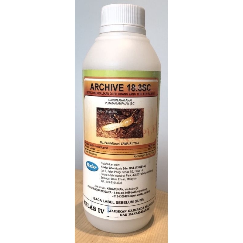 Ubat racun anai-anai Hextar Archive / Stun 18.3SC 1Liter Termite Control pest killer Original ...