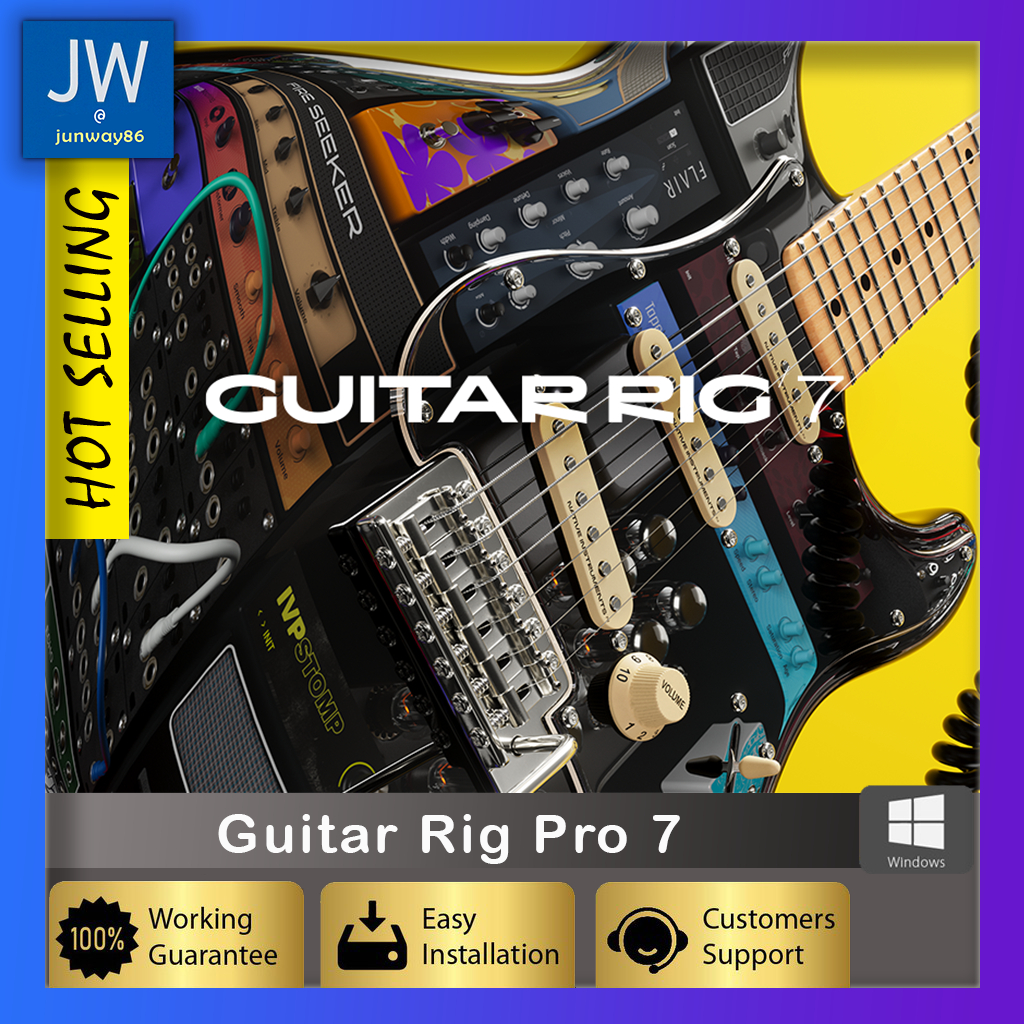 Native Instruments Guitar Rig Pro 7.0.2 Version 2024 Full Version with ...