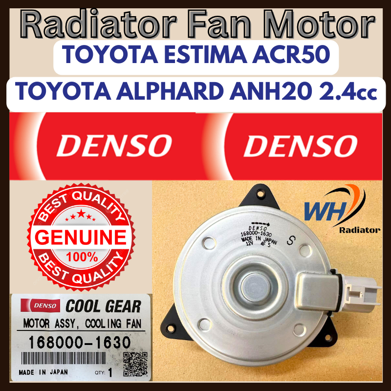 100% ORIGINAL DENSO JAPAN TOYOTA ESTIMA ACR50 ACR55 2.4cc / ALPHARD ...