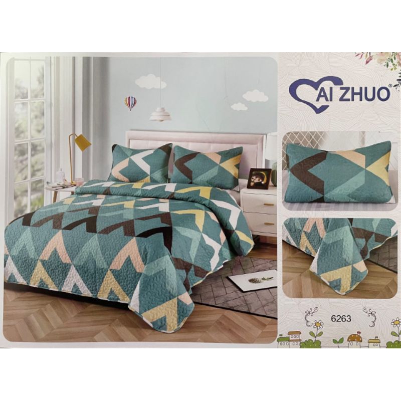 cader patchwork 3in1 size Queen | Shopee Malaysia
