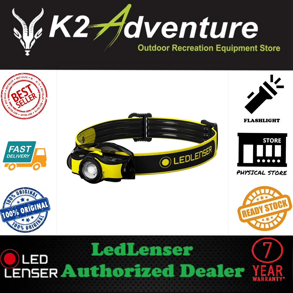 LED LENSER iH5R RECHARGEABLE WORK HEADLAMP 400 LUMENS (100% Authentic ...