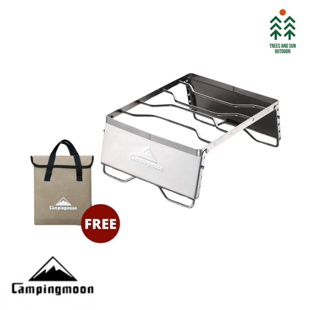 Campingmoon Wind Shield Cooking Stove Rack MS-1018 | Shopee Malaysia