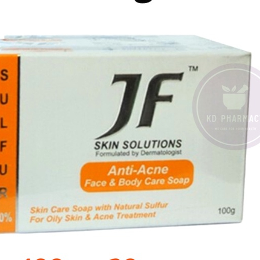 JF Skin Solution Sulfur 10 % Soap 100g / for fungal, acne / sabun panau ...