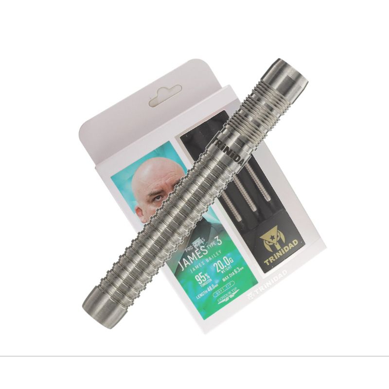Darts Barrel 【TRiNiDAD】JAMES TYPE3 James Bailey Model 2BA 20g | Shopee ...