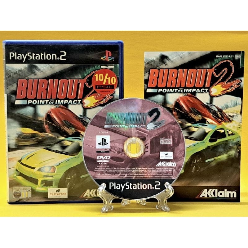 🔥BURNOUT 2 POINT OF IMPACT🔥 PS2 | Shopee Malaysia