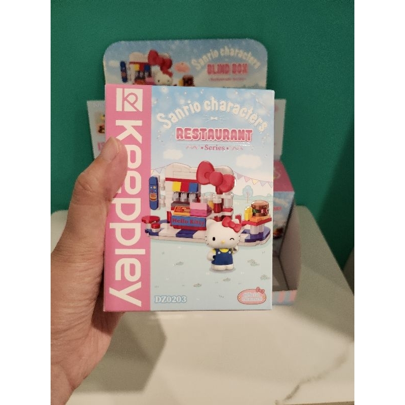 Keeppley Sanrio Characters Restaurant Series Building Blocks | Shopee ...