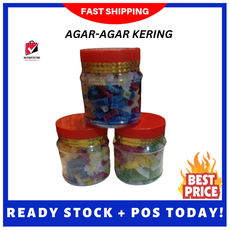 Agar-agar kering (dried jelly) (500gm) aneka perisa | Shopee Malaysia