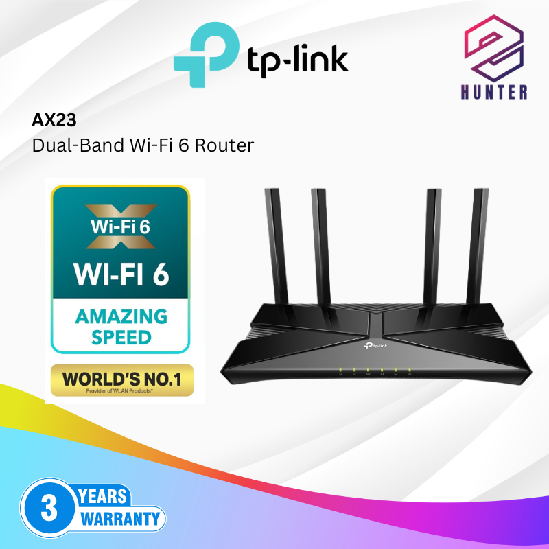 TP-Link Archer AX20/ AX23 (AX1800) Dual-Band Wi-Fi 6 Router | Shopee ...