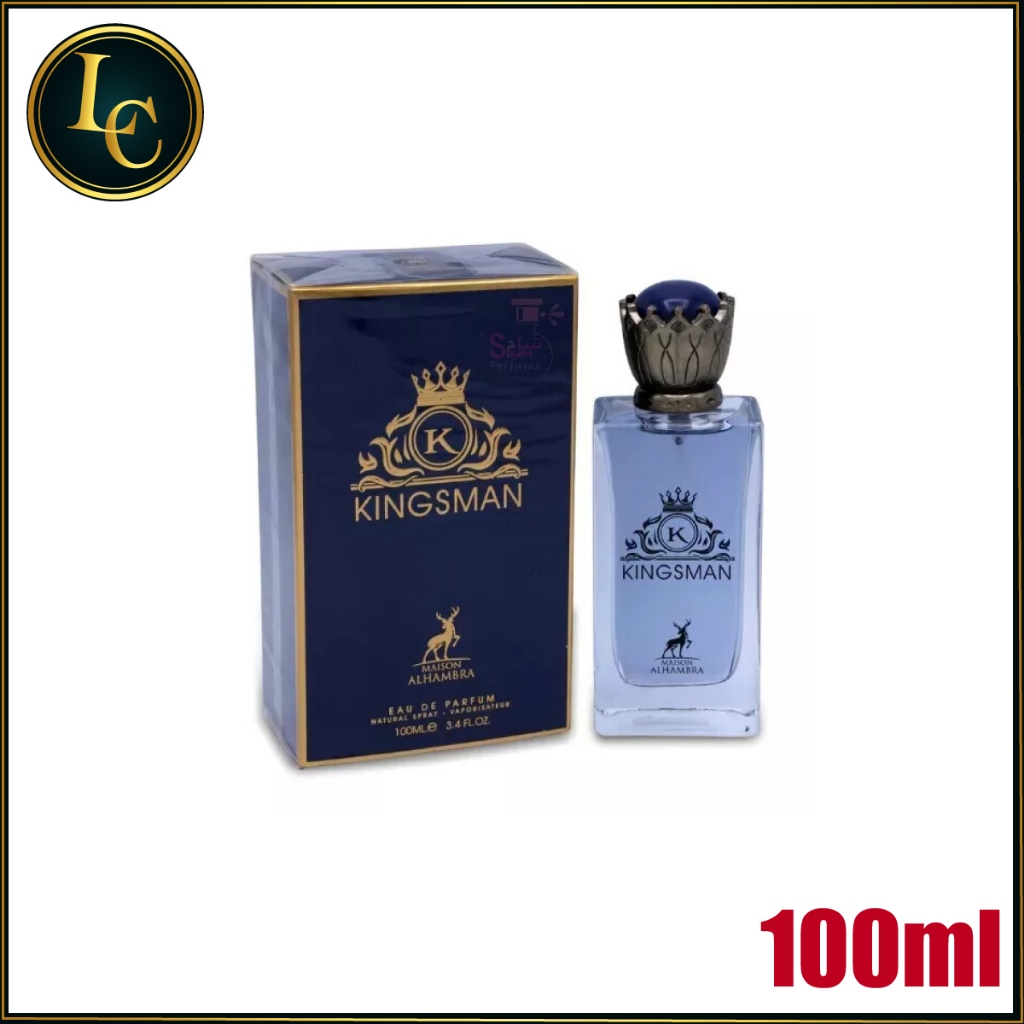 KINGSMAN 100ML BY MAISON ALHAMBRA EDP PERFUME SPRAY 100% ORIGINAL ...