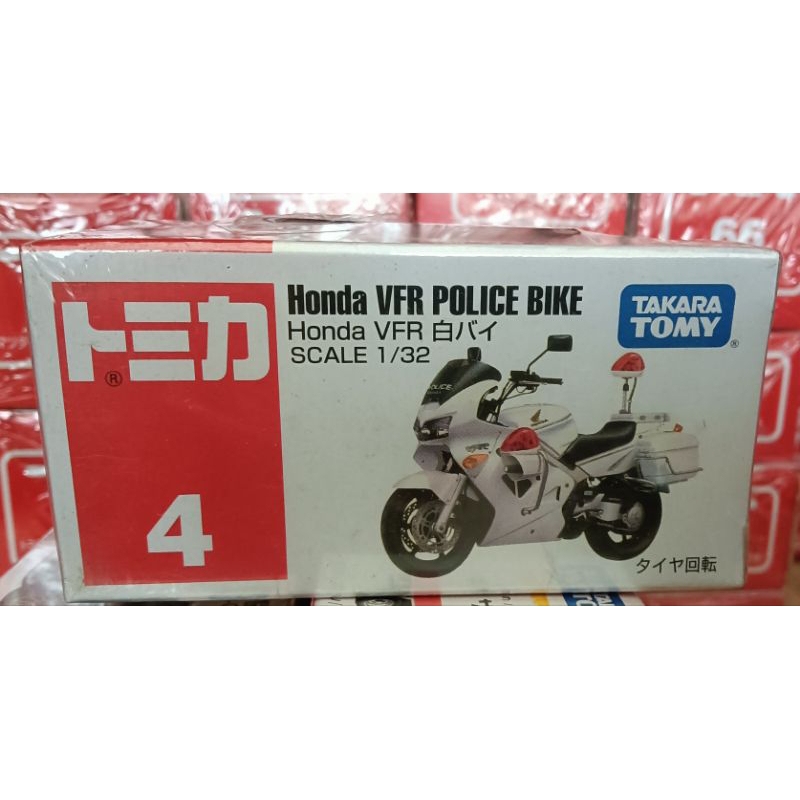 Tomica No. 4 Honda VFR Police Bike | Shopee Malaysia