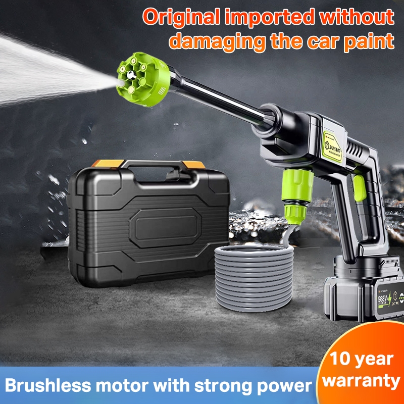 SANTINO Water Jet Cordless Car Wash Water Jet High Pressure Six-in-one ...