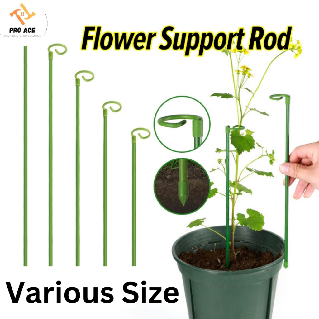 [ 🔥 Ready Stock 🔥 ] Metal Plant Pole Flower Stand Plant Climbing Pole ...