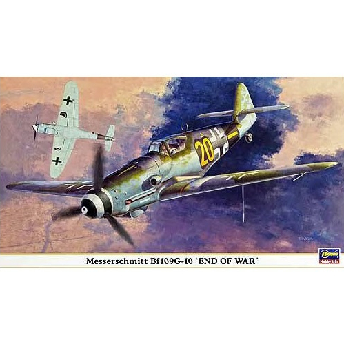 Hasegawa 1/48 09742 Messerschmitt Bf109G-10 'END OF WAR' | Shopee Malaysia