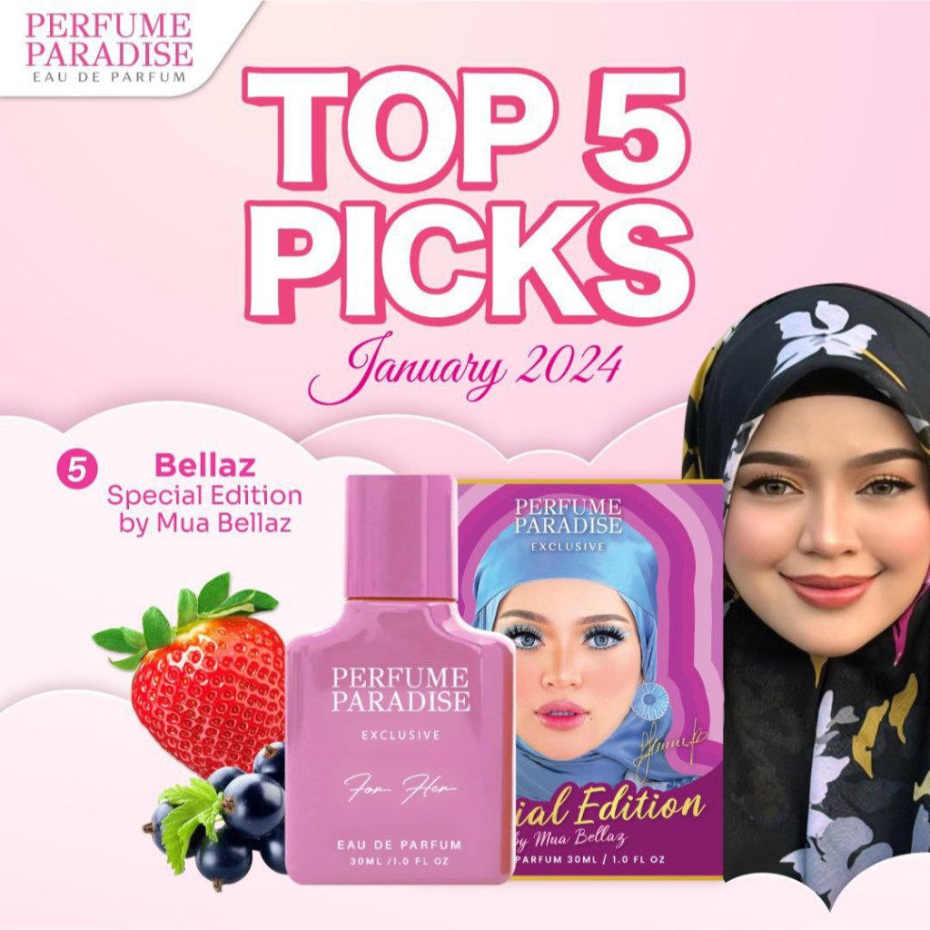 Perfume Paradise Exclusive x MUA Bellaz Edition 30ml | Shopee Malaysia