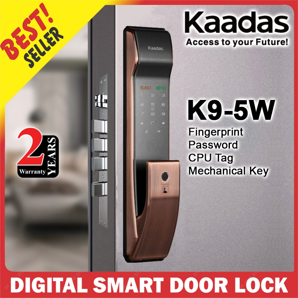 KAADAS K9 – 5W Digital Door Lock | Shopee Malaysia