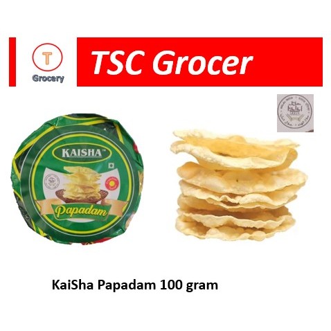 Khaisha Papadam Keropok 100 gram | Shopee Malaysia