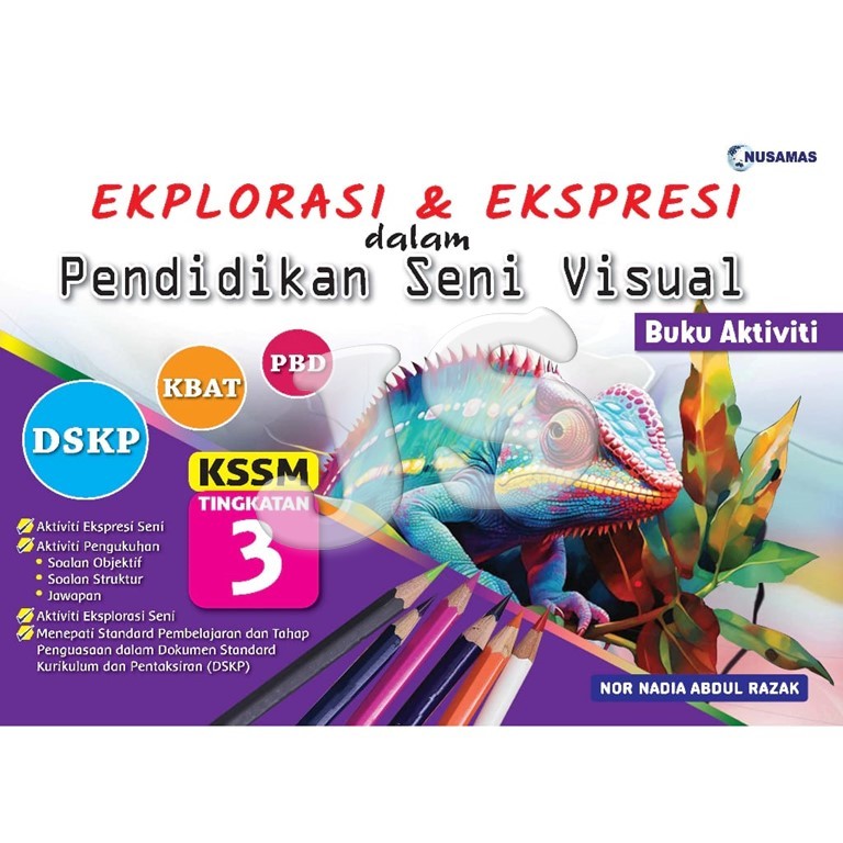 PENDIDIKAN SENI VISUAL TINGKATAN 1, 2 & 3 EKSPLORASI&EKSPRESI BUKU AKTIVITI - NUSAMAS | Shopee ...