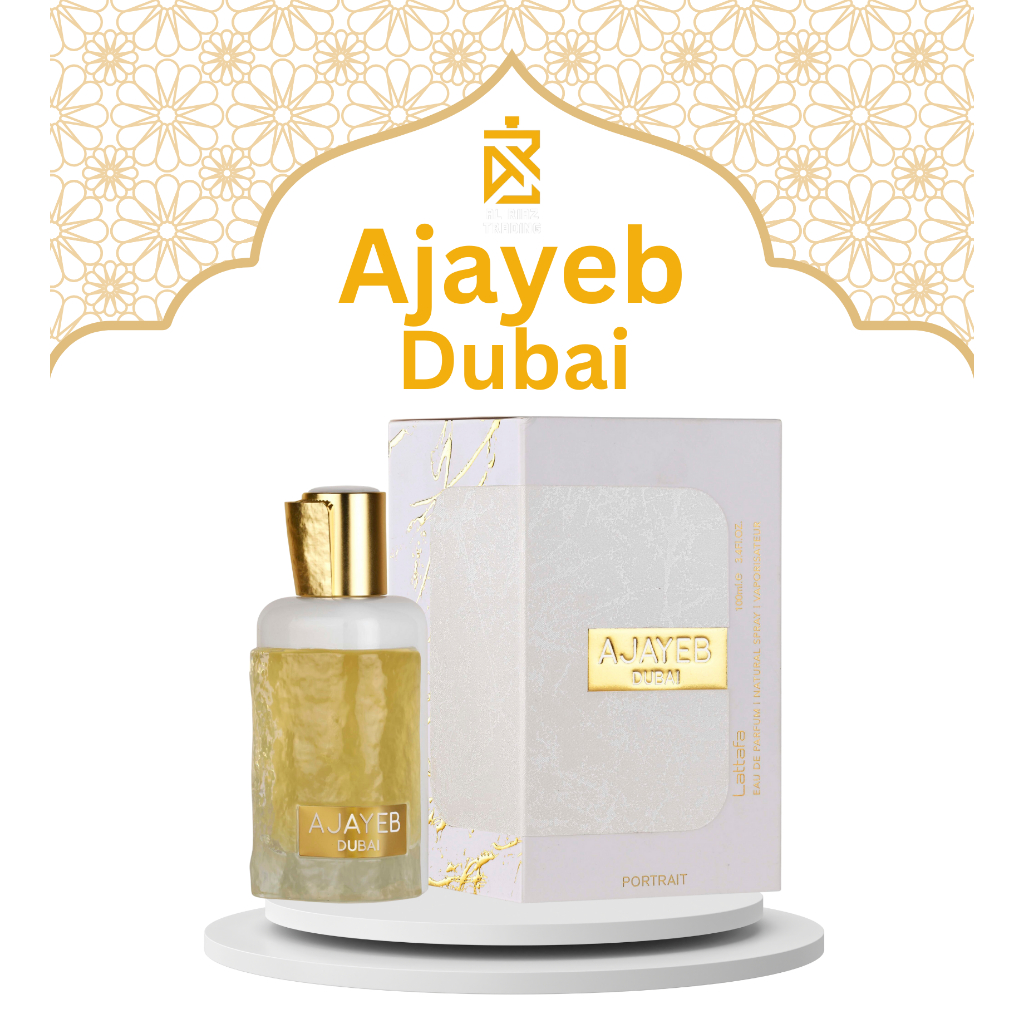 Ajayeb Dubai Portrait 100ml EDP Perfume by Lattafa Arabic perfume 100% ...