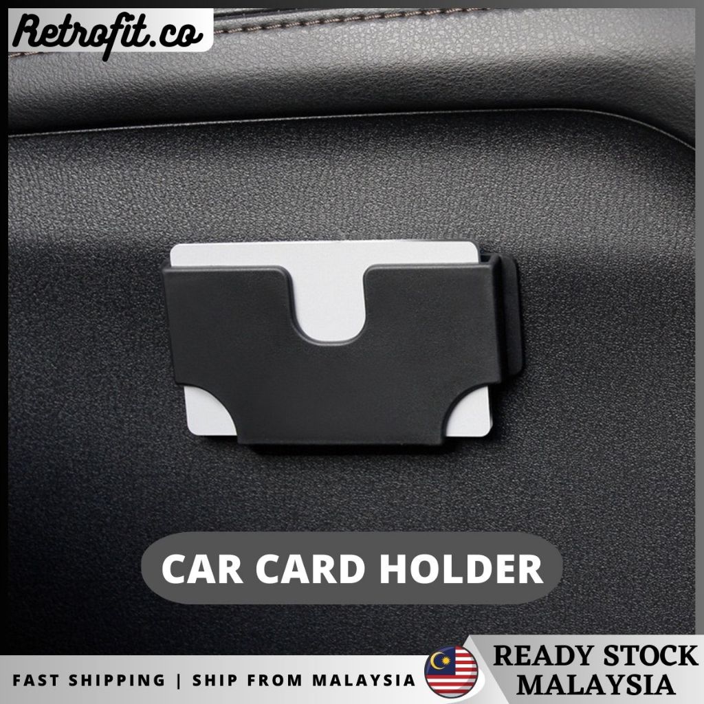 🇲🇾 Japan YAC In car Card Holder Mounted Card Holder Card Slot ...