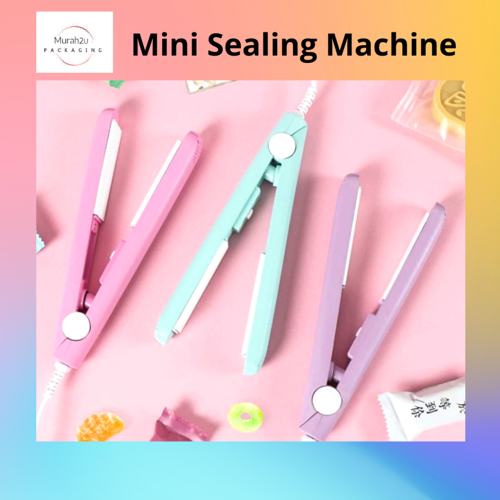 Cute Mini Heat Sealing Machine Seal Packing Plastic Bag Kit Mini ...