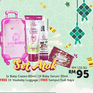 Youbaby cream original baby cream batuk kahak shower gel serum krim ...