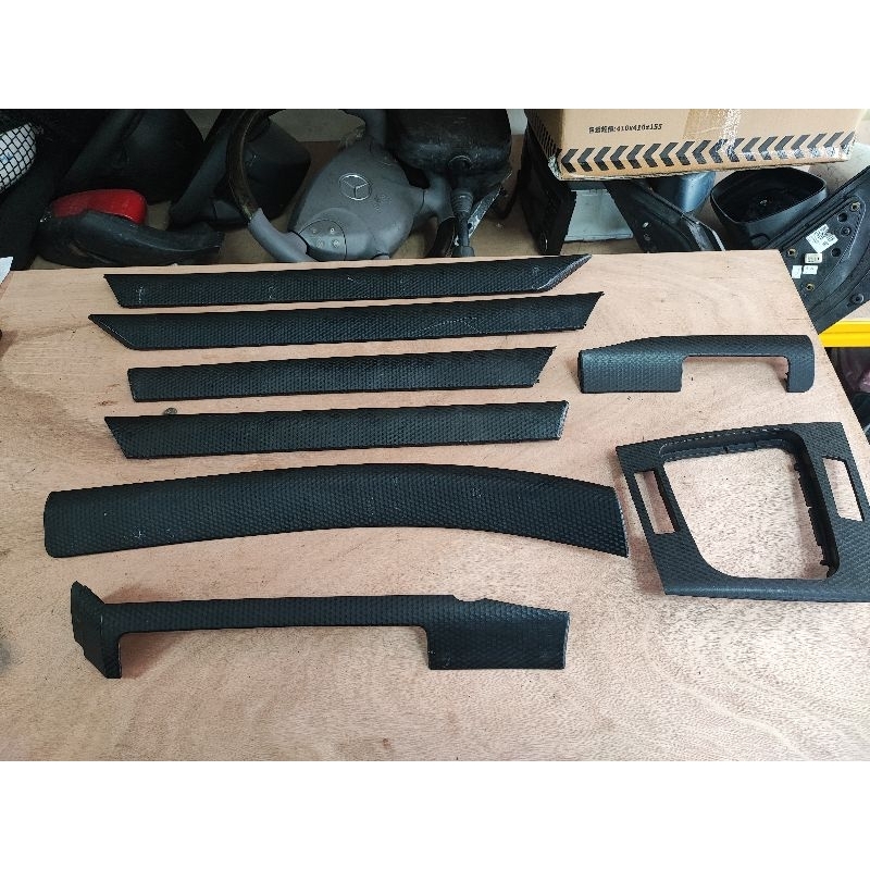 BMW E46 MSport Carbon Interior Lining Trim Set M Sport Karbon | Shopee ...