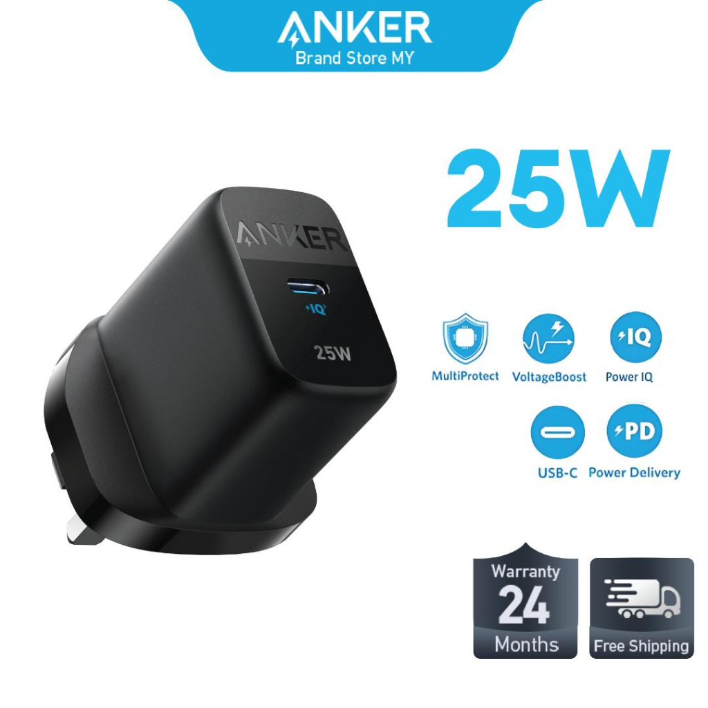 Anker A2642 312 Ace Charger 25W USB C Super Fast Charging 2.0 | Shopee ...